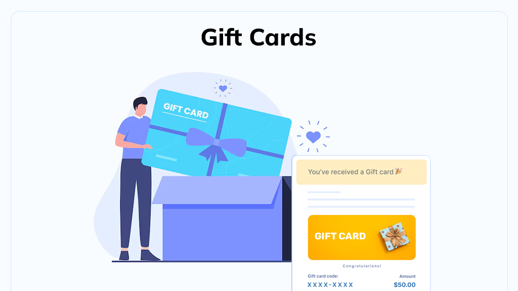 Digital Gift Cards - Shopaccino App Store